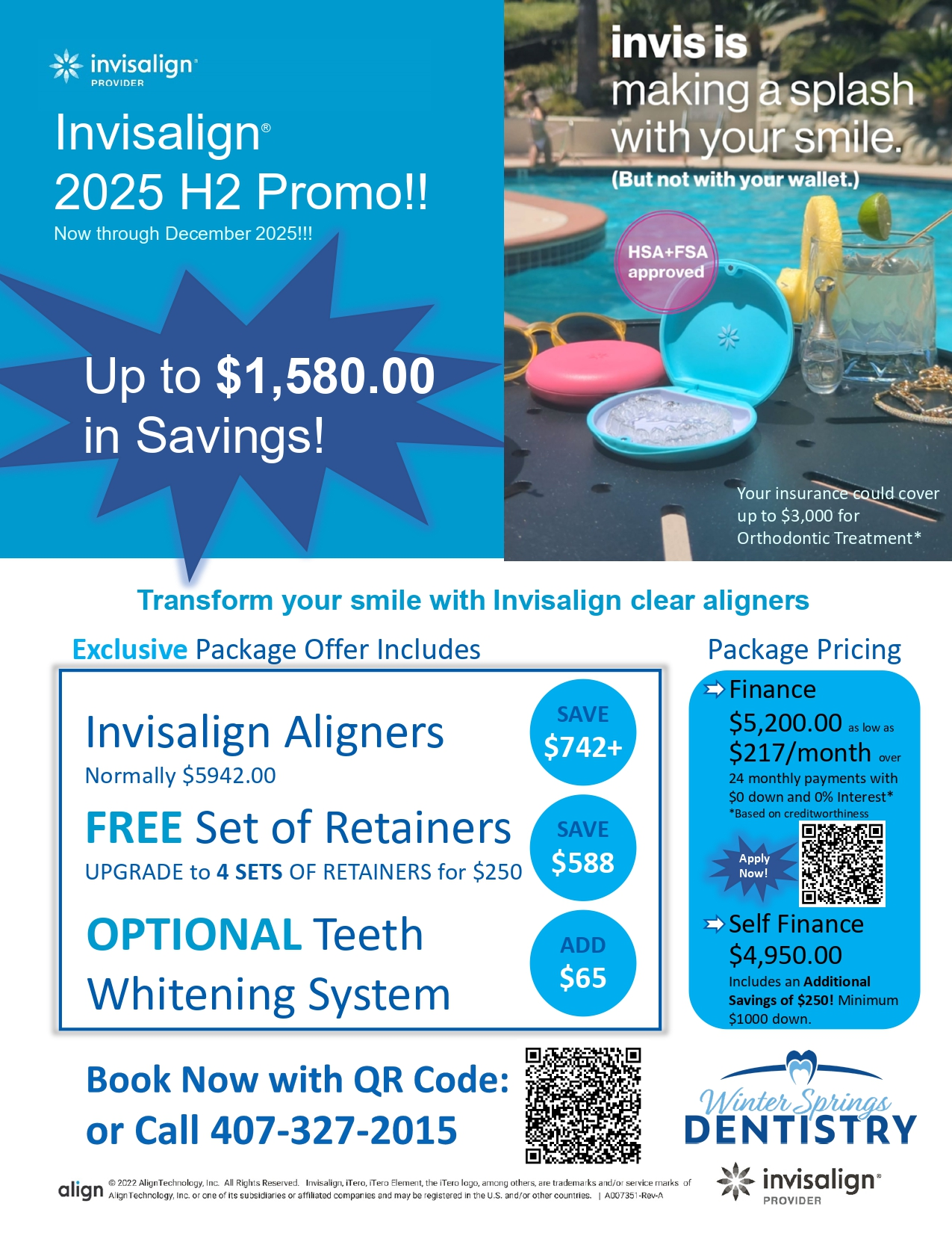 Clear Braces Winter Springs Florida, Straighten Teeth